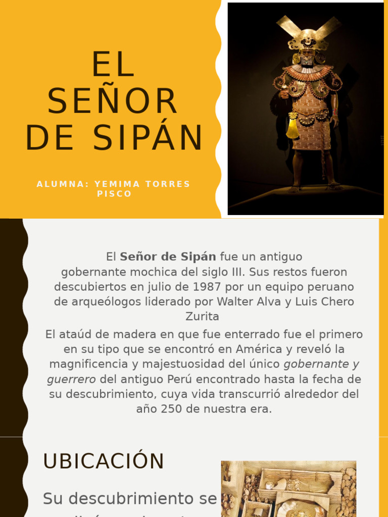 Descubrimiento del Señor de Sipán | PDF
