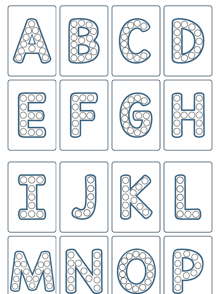 Blue White Fun Dot Markers Alphabet Flashcards Set - 20250615 - 205336 ...