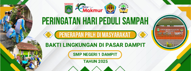 Banner Hari Peduli Sampah 4x1,5 M | PDF