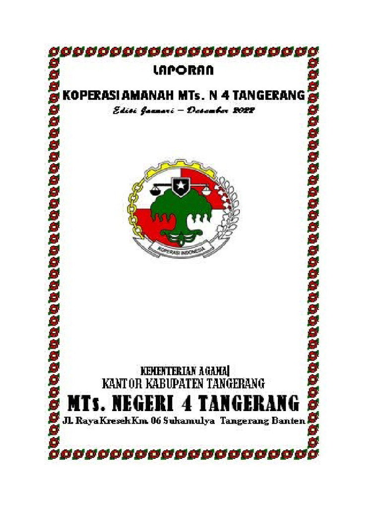 Laporan Koperasi 2022 | PDF
