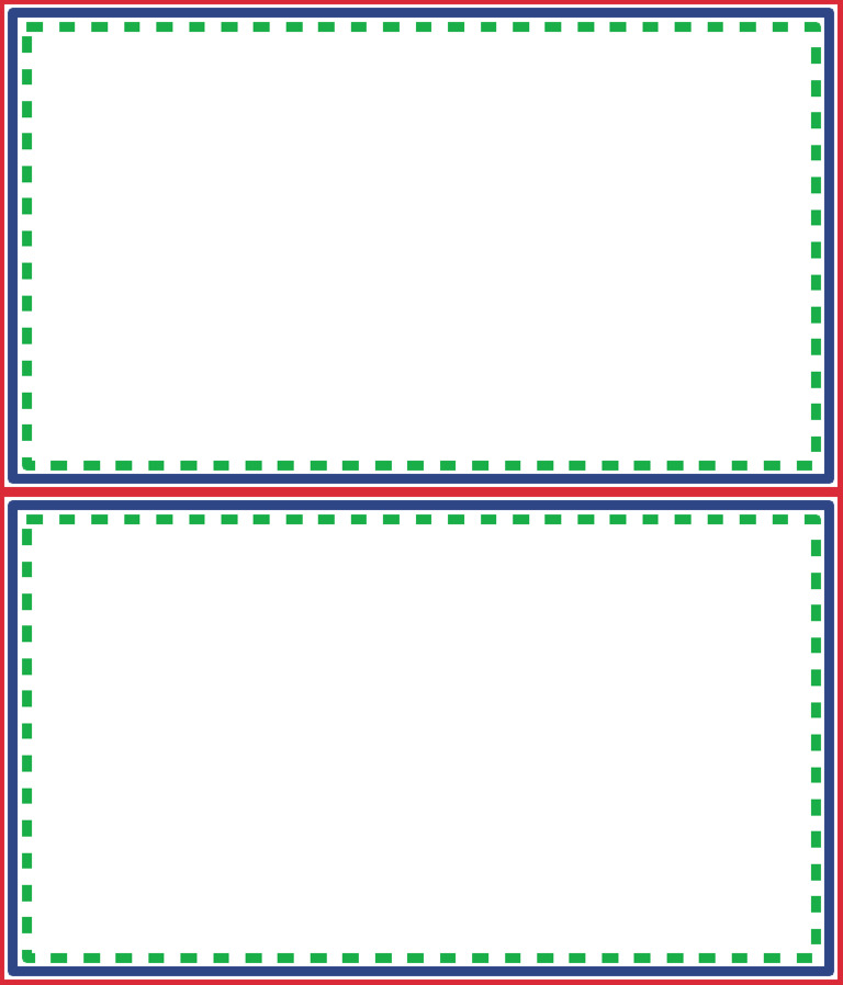 Business Card PDF-template | PDF