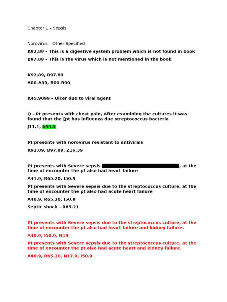 MSSA Sepsis and ICD-10 Coding Guide | PDF | Sepsis | Methicillin ...