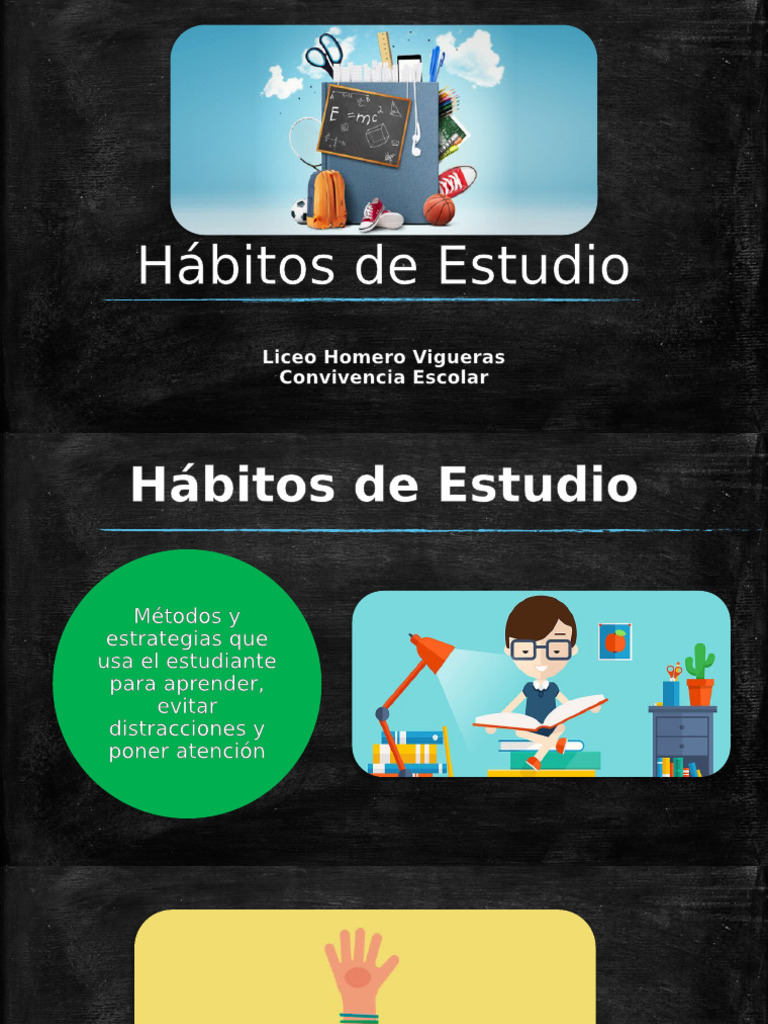 Hábitos de Estudio 5° Básico | PDF