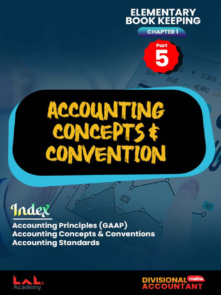 Elementary Book Keeping - Chapter 1 - Part 03.1 - Concepts ...