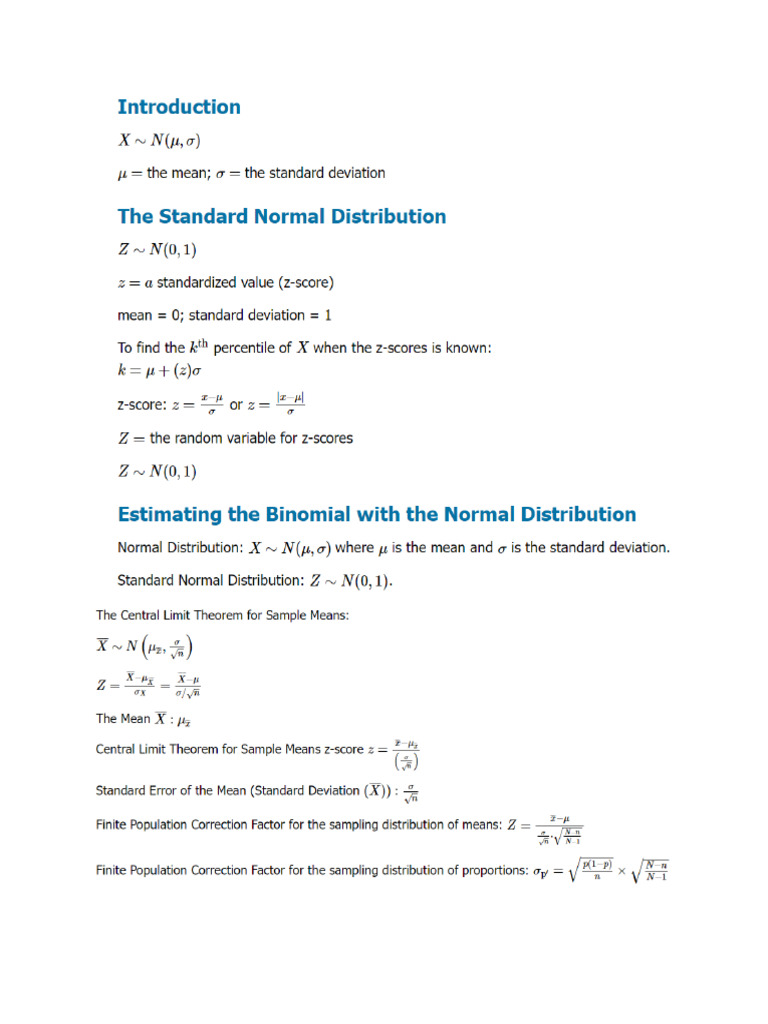 Standard Errors and Control Limits Explained | PDF