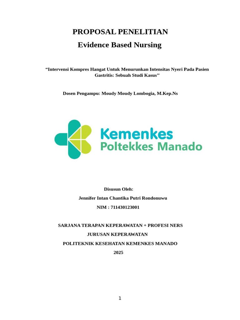 Proposal EBN Jennifer | PDF