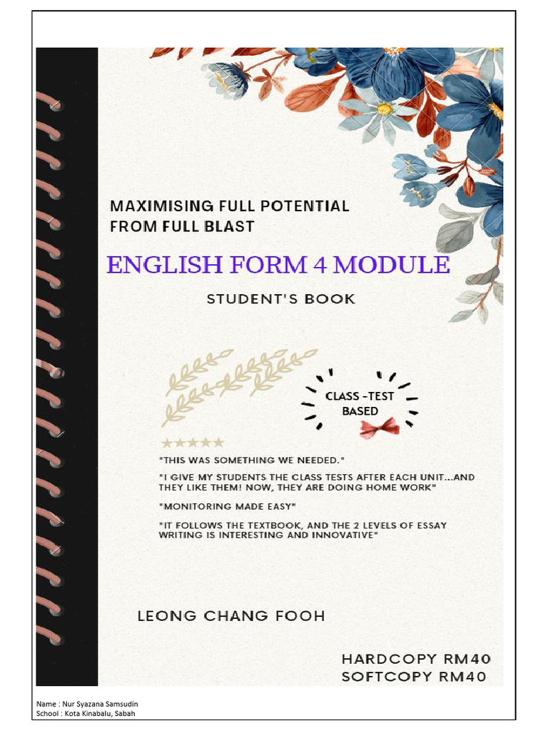 Vocabulary and Writing Exercises for Students | PDF | Adolescence ...