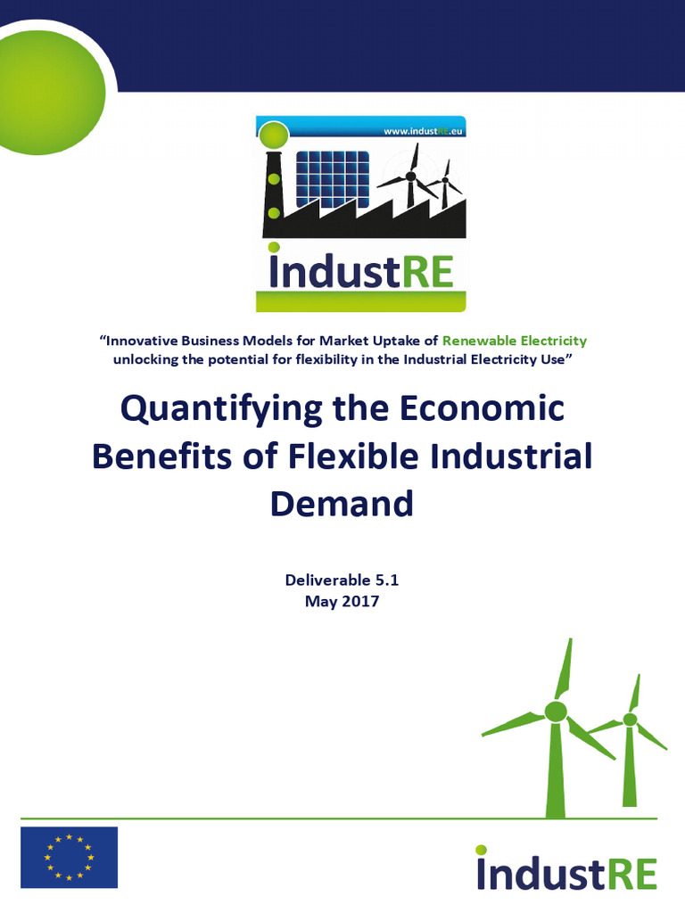 Quantifying Economic Benefits of Flexible Industri | PDF | Climate Change Mitigation ...