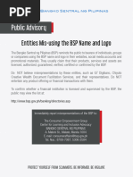 Contact Details: BSP Directory | PDF | Currency | Banks