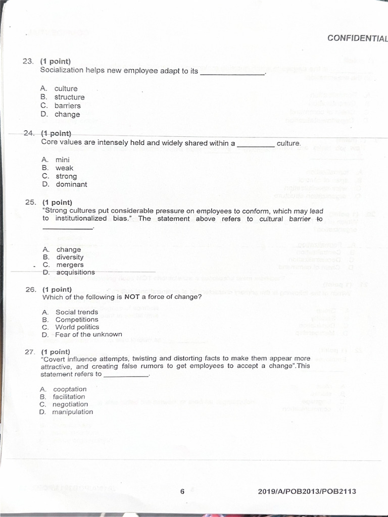 Confidential 1 | PDF