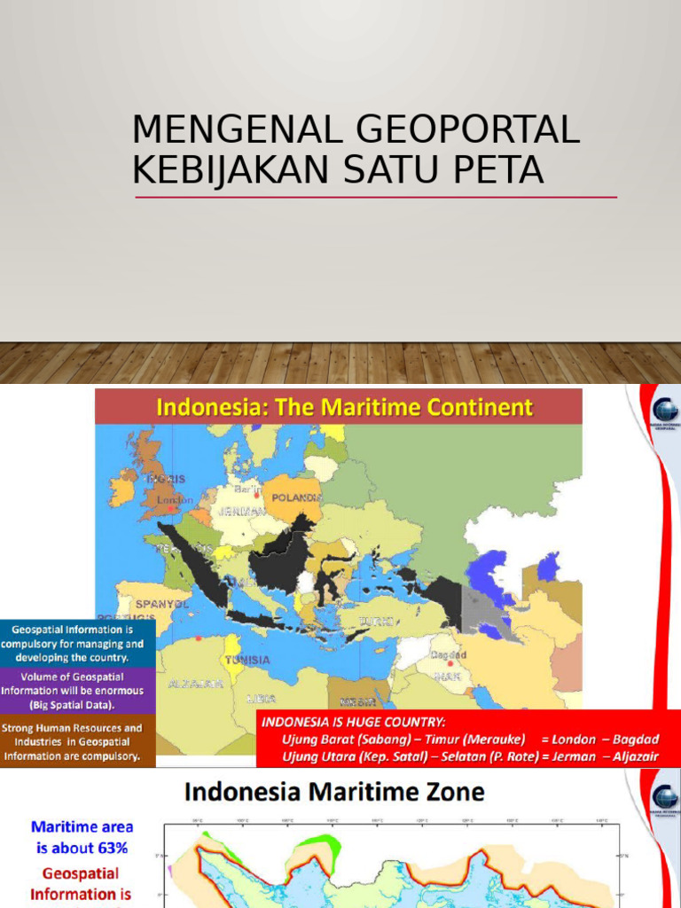 Geoportal Kebijakan Satu Peta | PDF