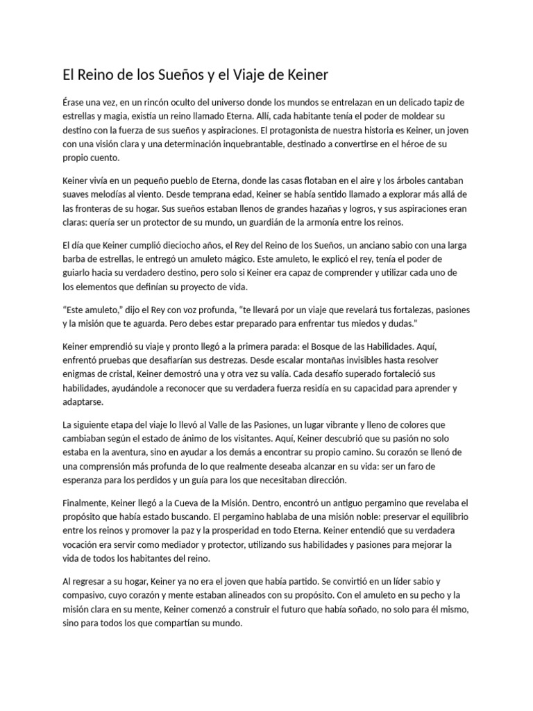 Documento Cuento | PDF