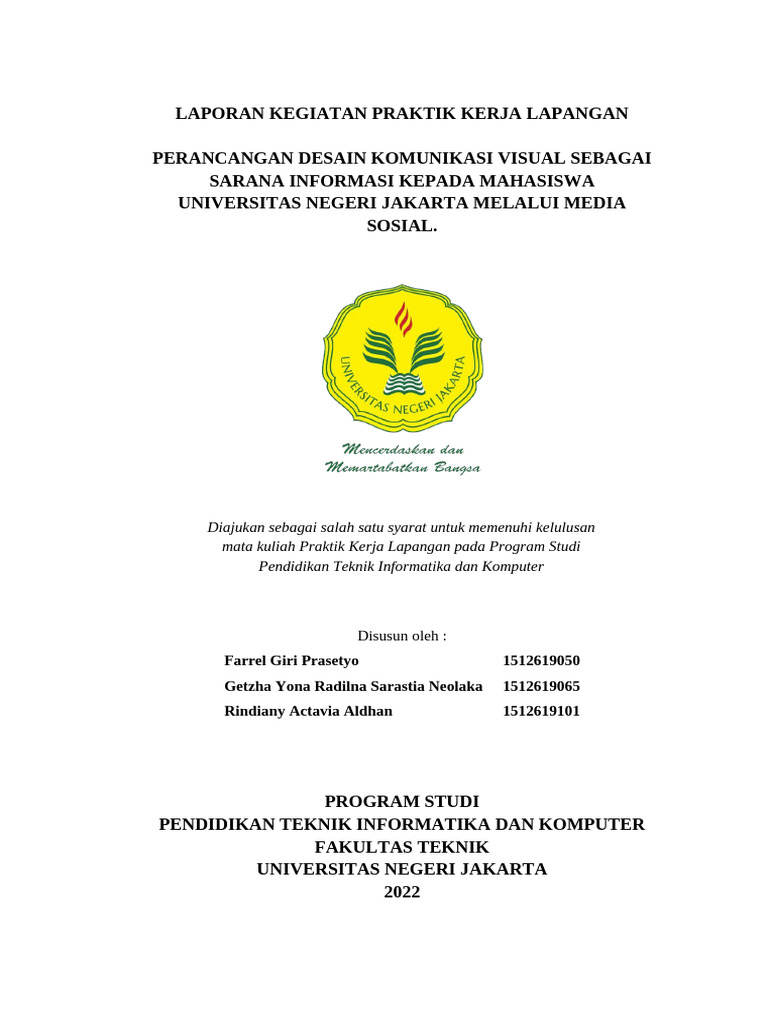 Laporan PKL 2022 Revisinya Revisi | PDF