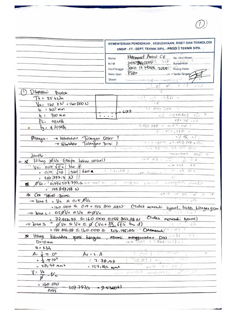 Muhammad Amirul CR PSB PR2 | PDF