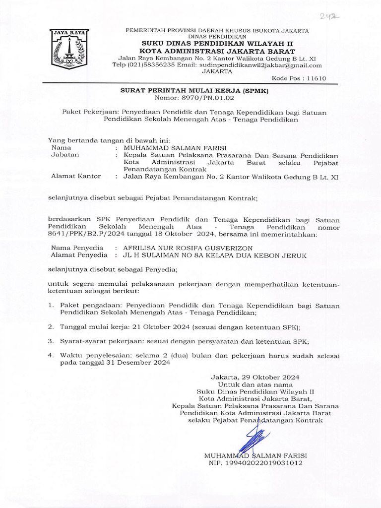 SPMK & SPK 2024 | PDF