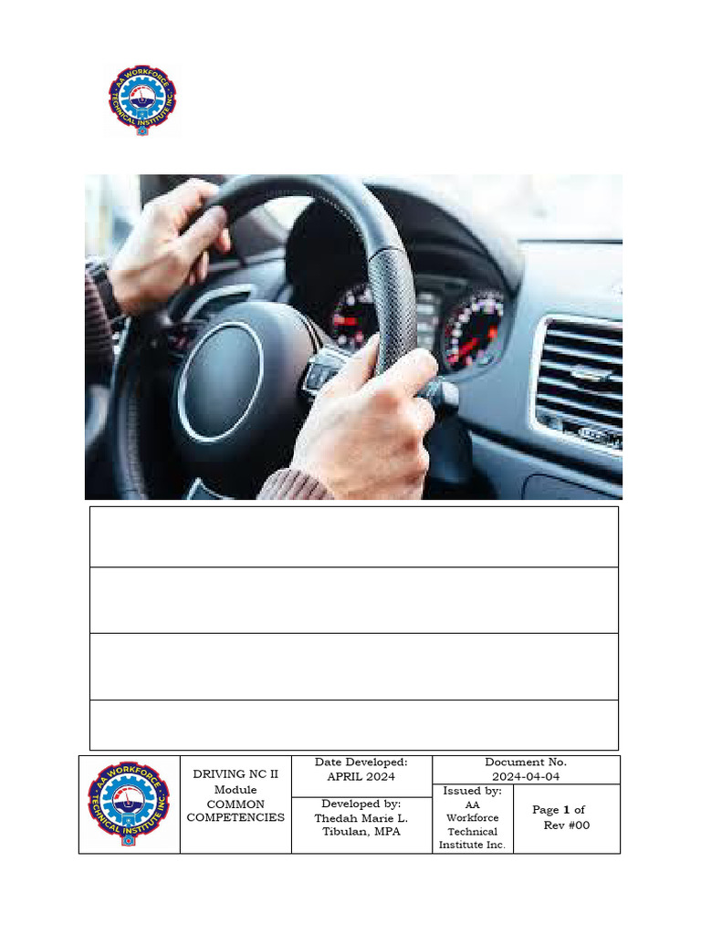 Common 4 Read, Interpret and Apply Specifications and Manuals | PDF ...