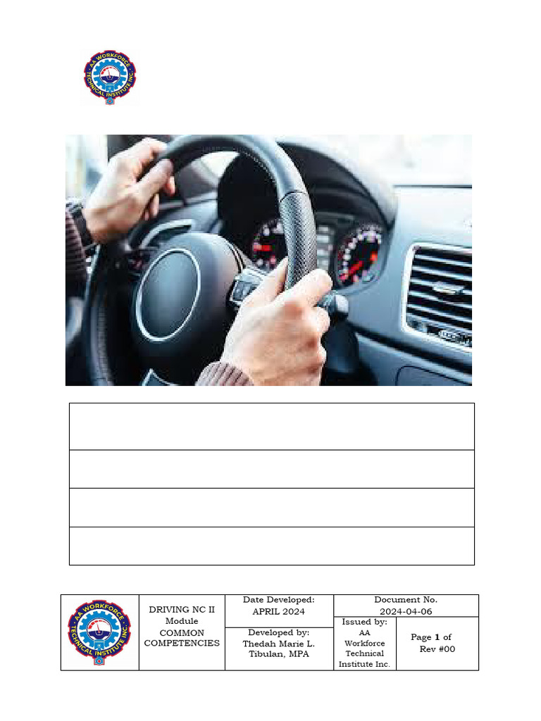 Driving NC II: Perform Shop Maintenance | PDF | Solubility | Chemical ...