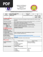 Q4 - LE - Mathematics 7 - Lesson 1 - Week 1 | PDF | Polynomial | Variable (Mathematics)