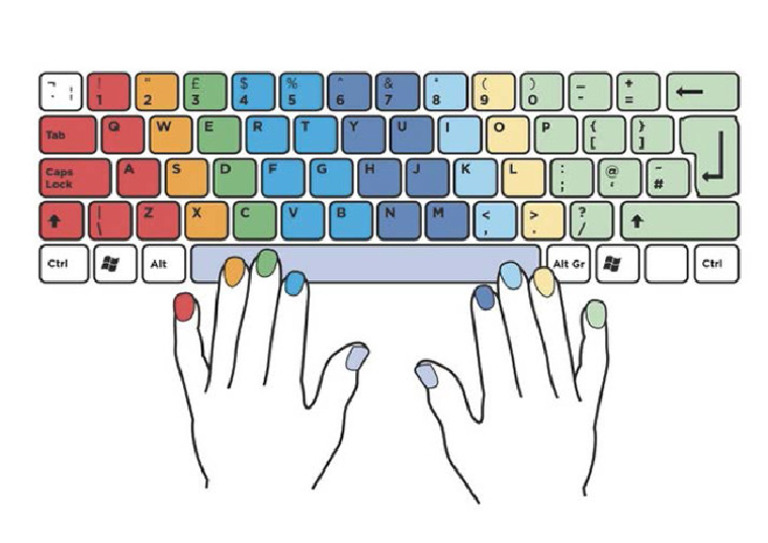 Colored Keys - JPG | PDF