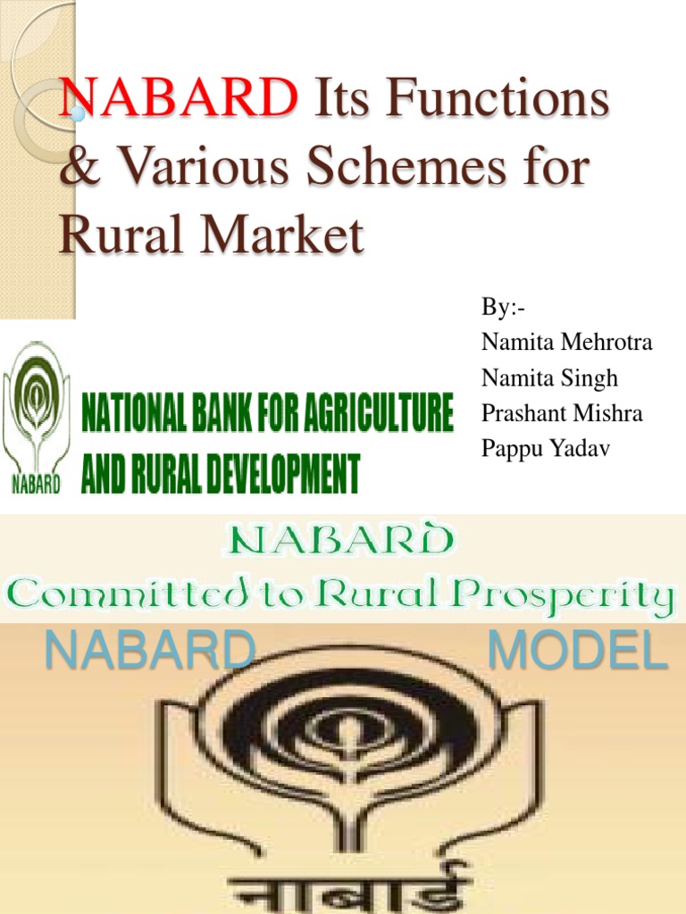 NABARD Final | PDF | Economies | Business