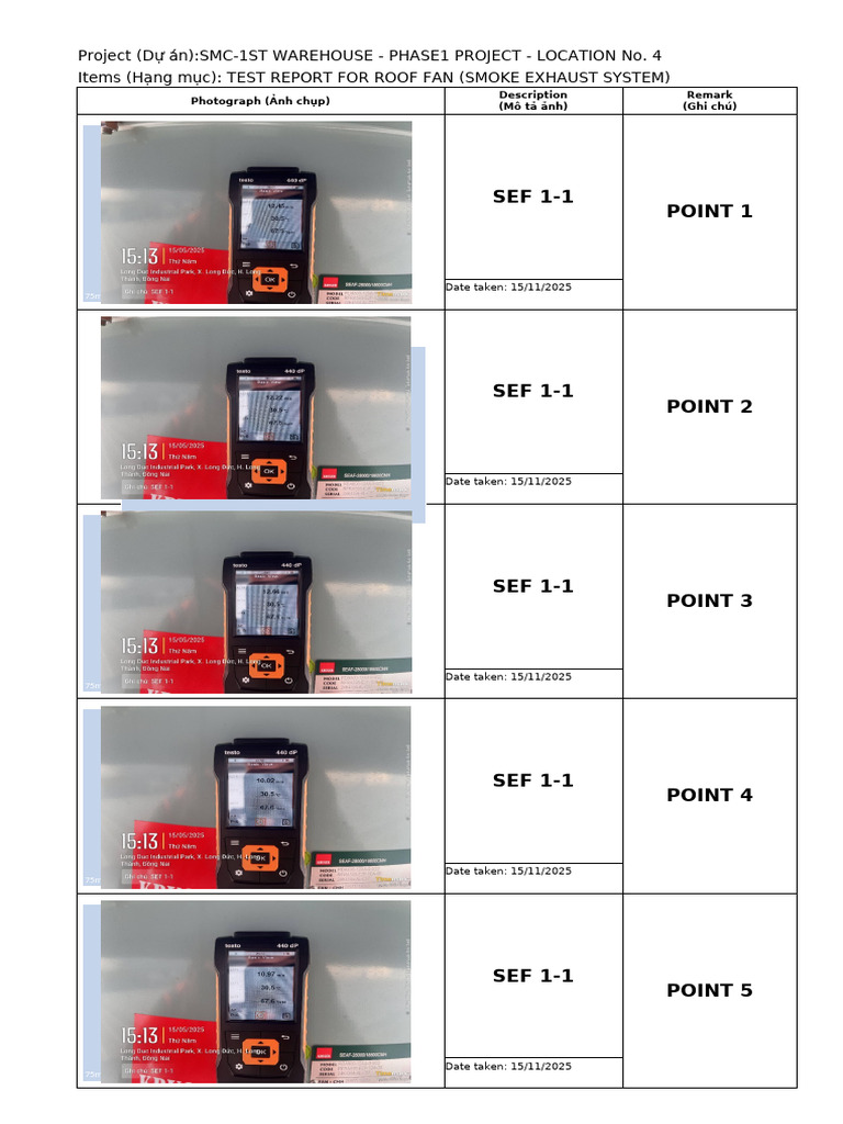 SMC Picturereport 18kcmh Exhaust System 20250515 | PDF