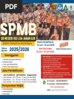 Contoh Desain Spanduk SPMB 2025 | PDF