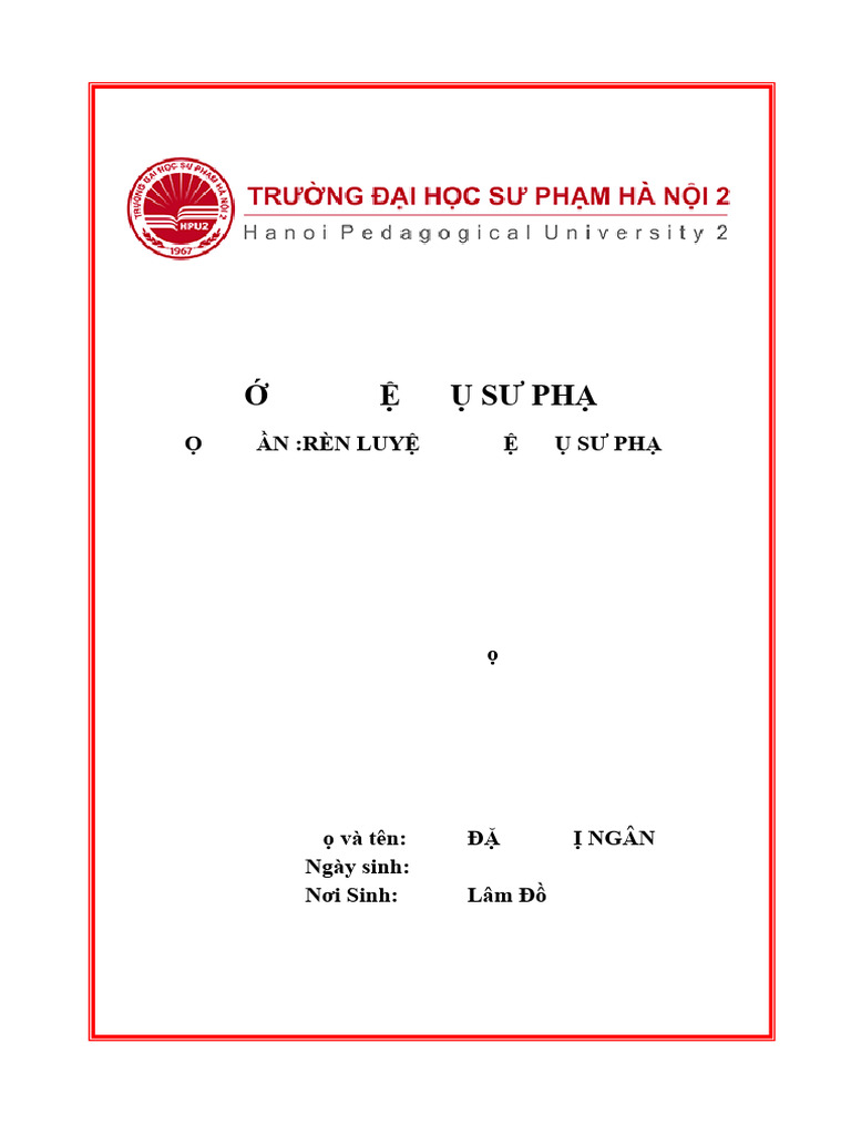 2024 - .Đề Thi Rèn Luyện NVSP | PDF