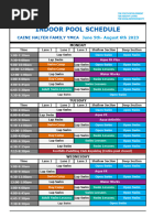 Competitive Swim Time Standards | PDF