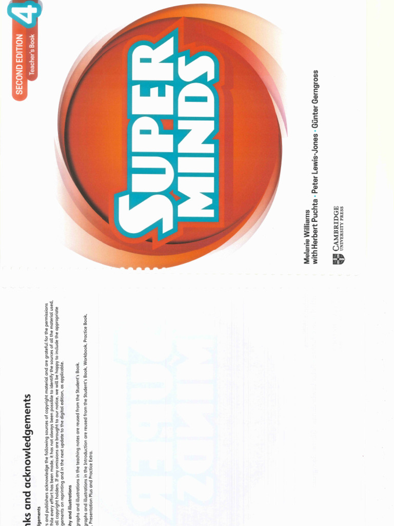 Super Mind 2nd Ed. Teacher Book 4 | PDF
