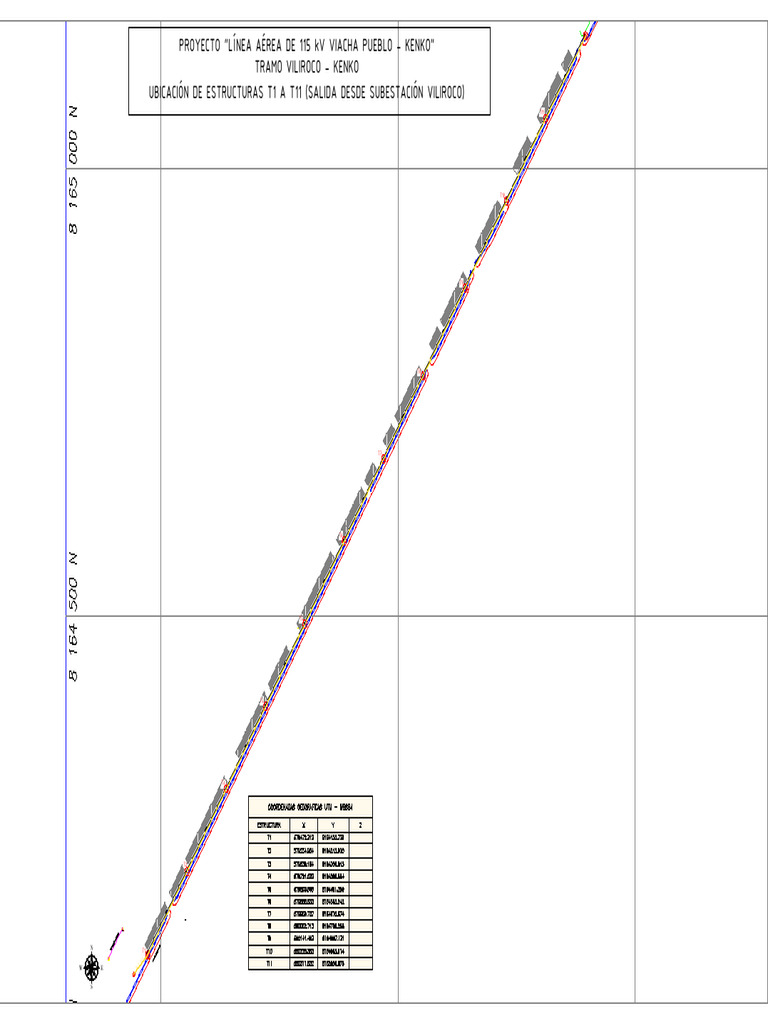 Plano Coord Tramo Viliroco - Kenko (11 Estr) | PDF