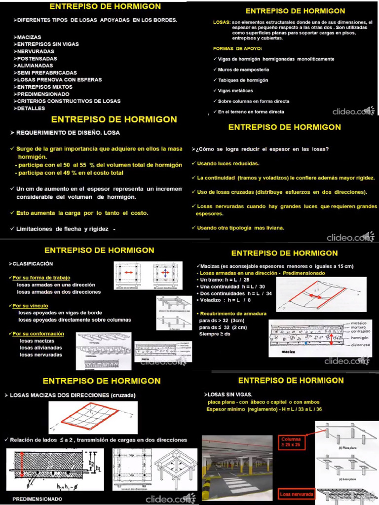 Clase Entrepiso | PDF