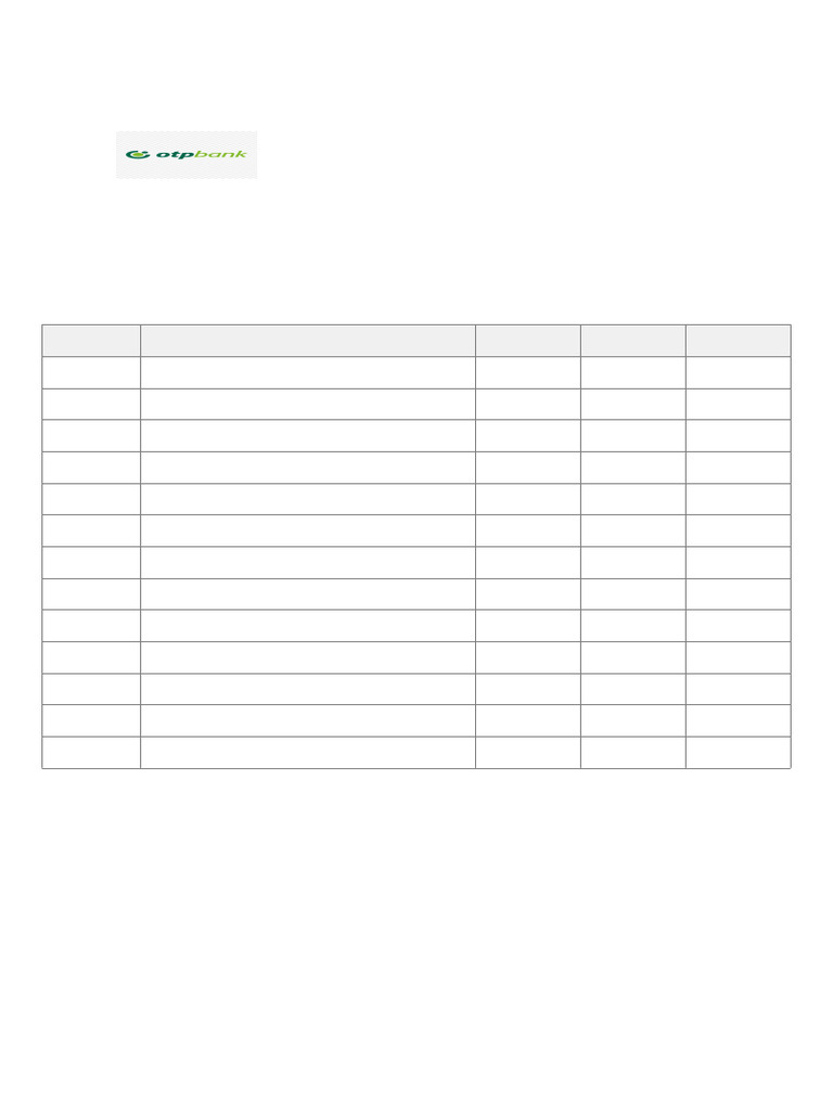 OTP Bank Statement PREGELJ BORIS PROFESSIONAL | PDF