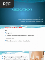 Types of Instillation Medicines Explained | PDF | Drugs | Clinical Medicine