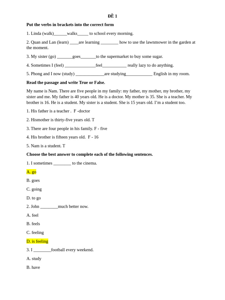 ĐỀ KTRA GIỮA KÌ 1- LỚP 6 | PDF