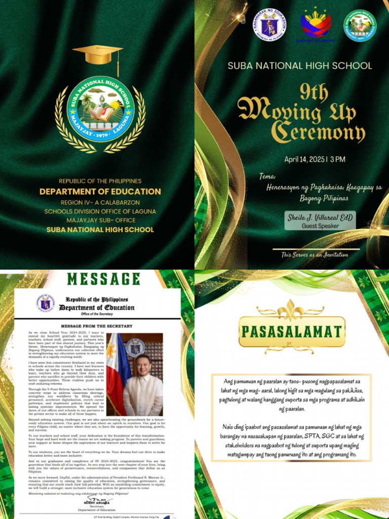 Moving Up Edited Programme Booklet - Na Naman | PDF