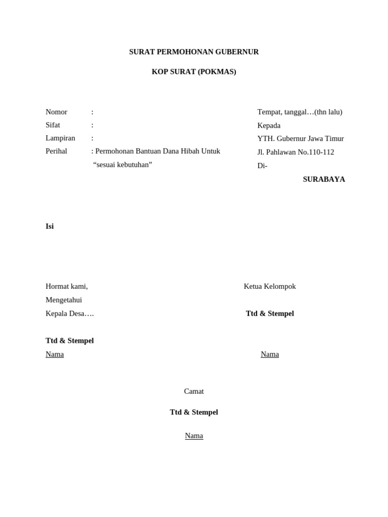 Format Proposal Dana Hibah 2023 | PDF