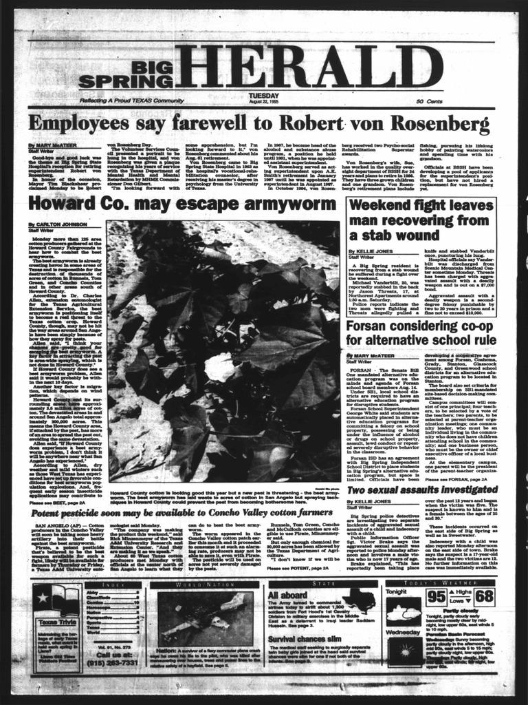 Big Spring Herald 1995-08-22 | PDF
