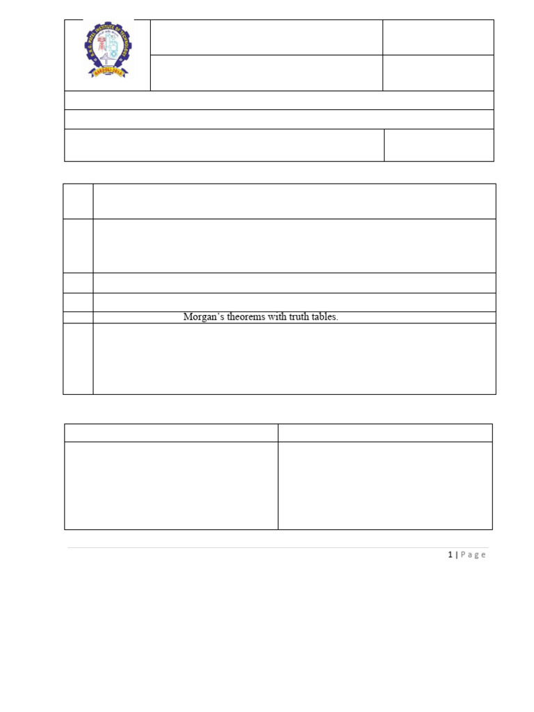 DLD UNIT 1 Assignment | PDF