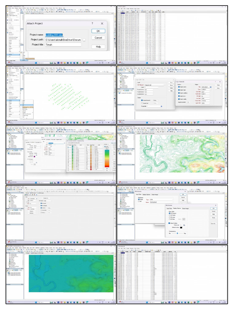 Lampiran Pembahasan 1 Micromine New | PDF