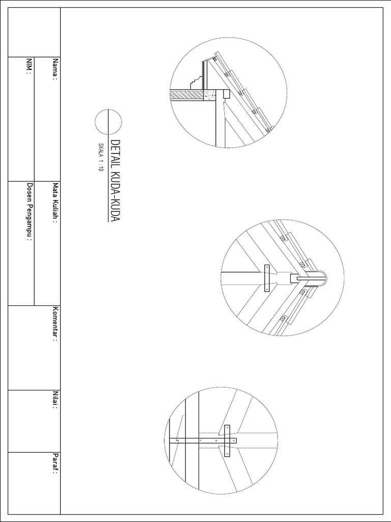 Detail Kuda Kuda | PDF