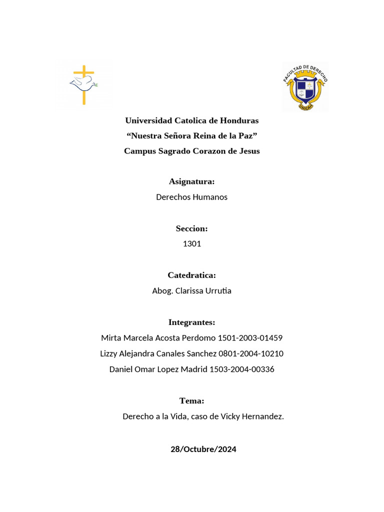 Info DH 2 (1) Agregado | PDF | Derechos humanos | Violencia