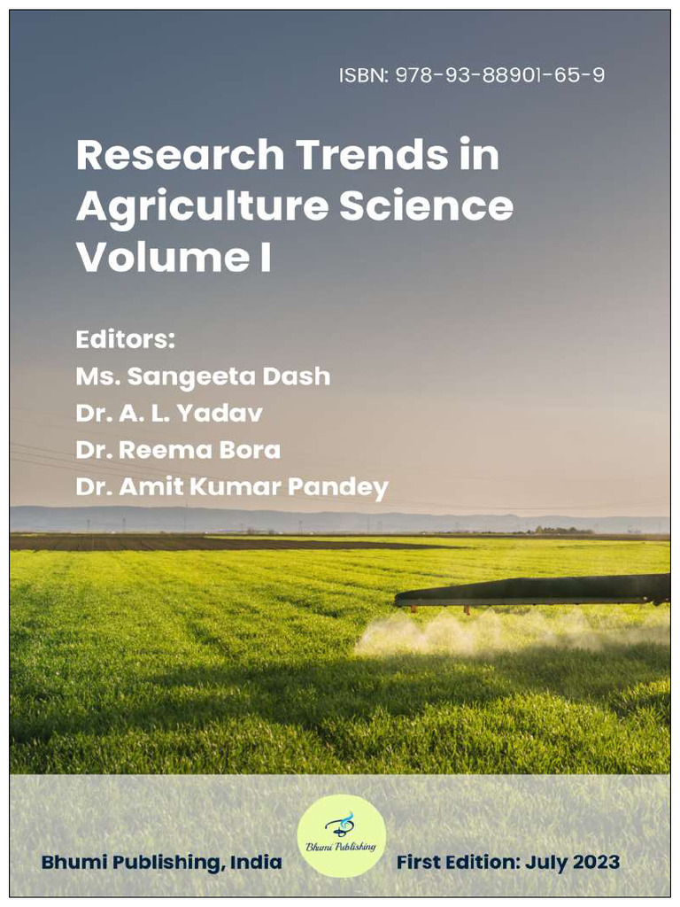 Research Trends in Agriculture Science, Volume 1 by Ms. Sangeeta Dash ...