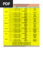 Grade 5 Weekly Timetable | PDF