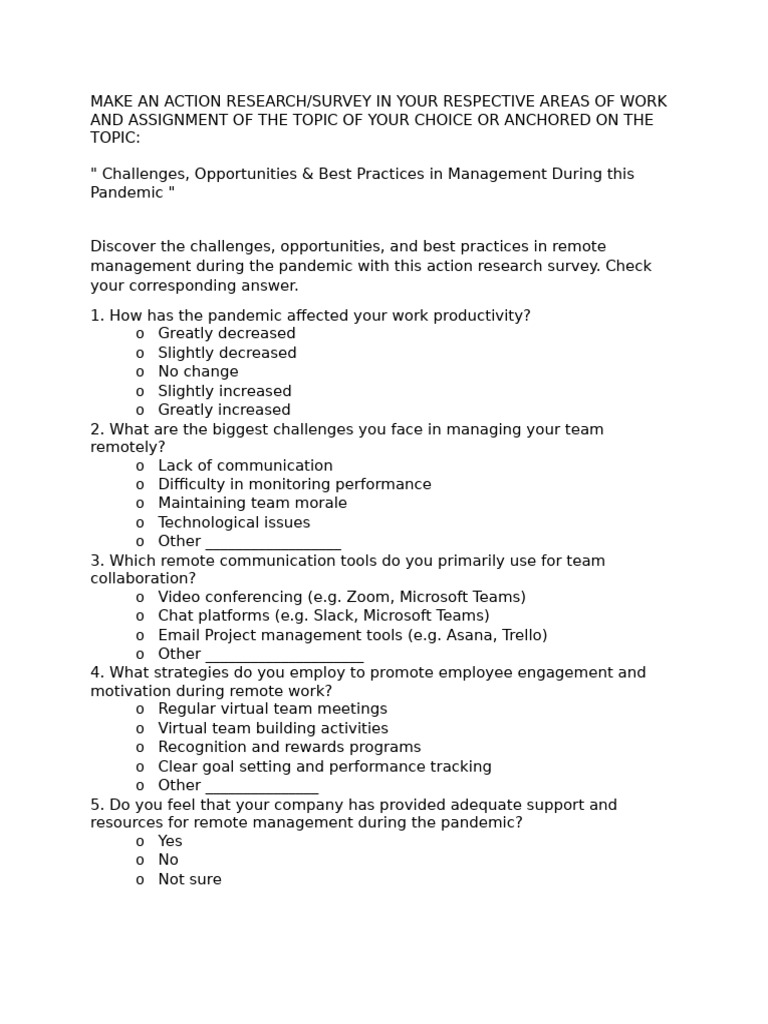 Action Research | PDF