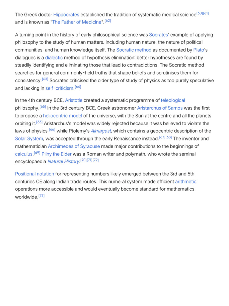 Hippocrates The Father of Medicine Socrates Socratic Method Plato ...