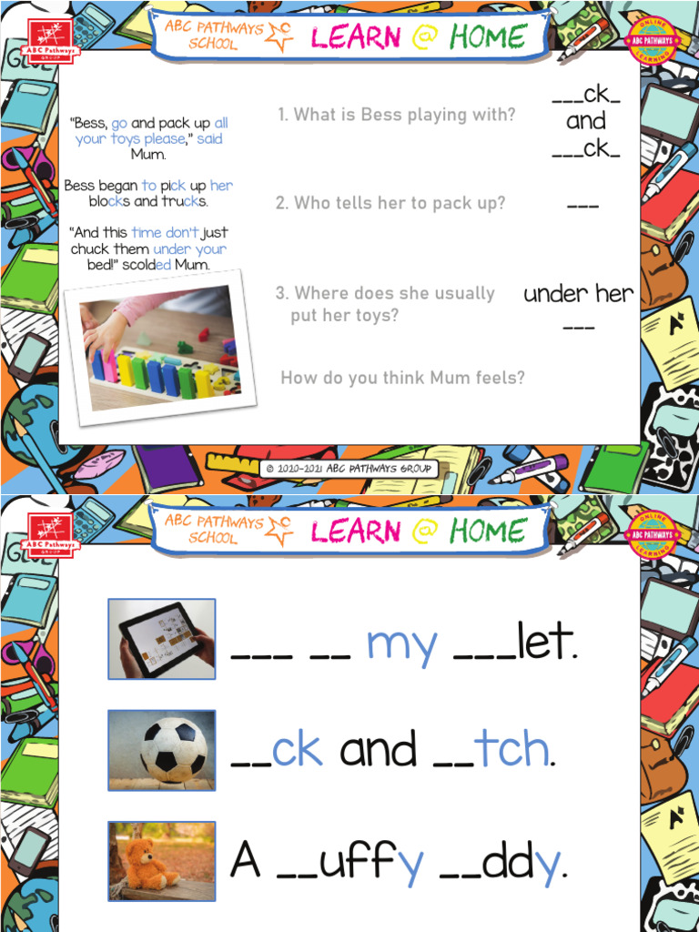 Feb25 - K2 - Unit 11 - Lesson 4 - Worksheet | PDF