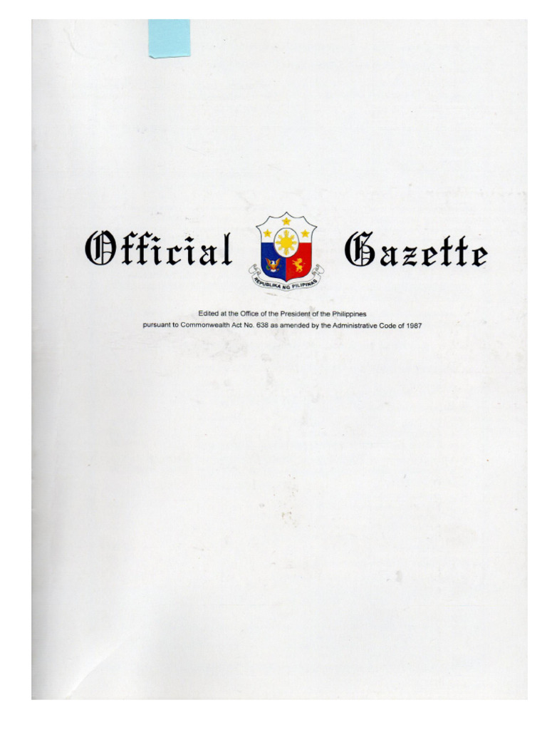 Amended IRR BP 344 Official Gazette | PDF