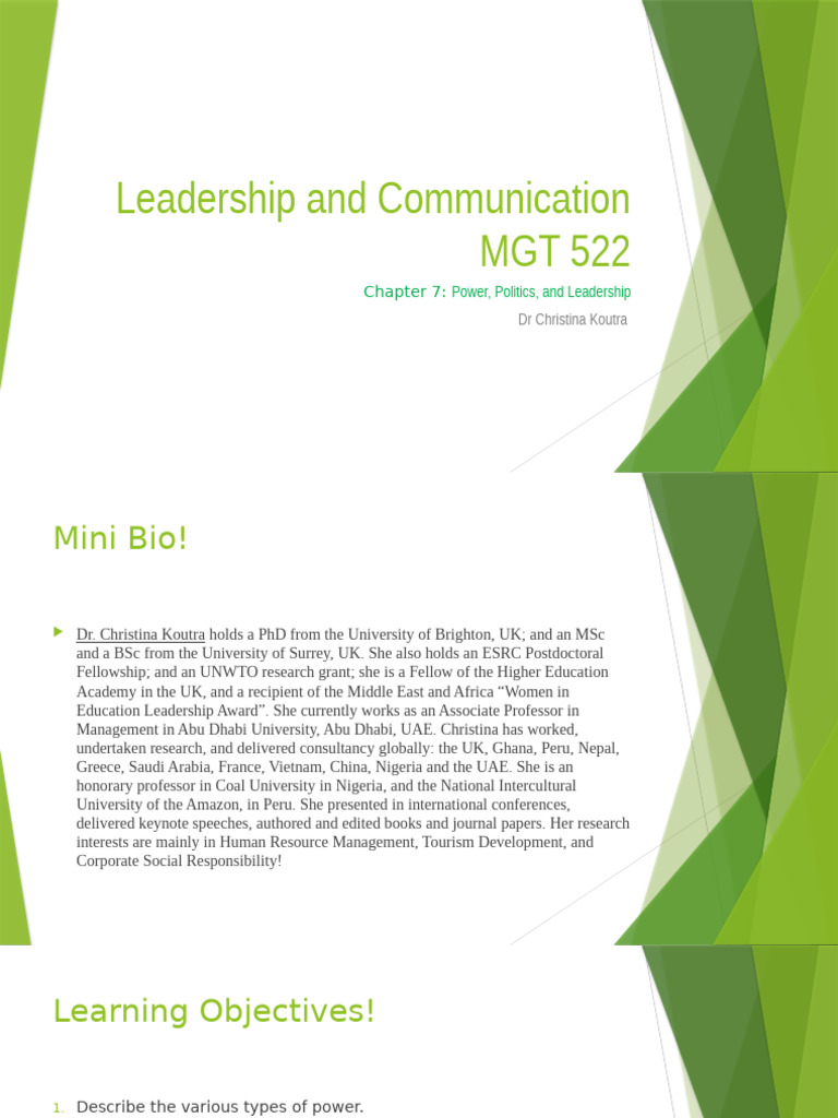 Least Effective Empowerment Contributors | PDF | Power (Social And ...