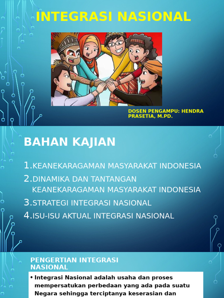 Strategi dan Isu Integrasi Nasional | PDF