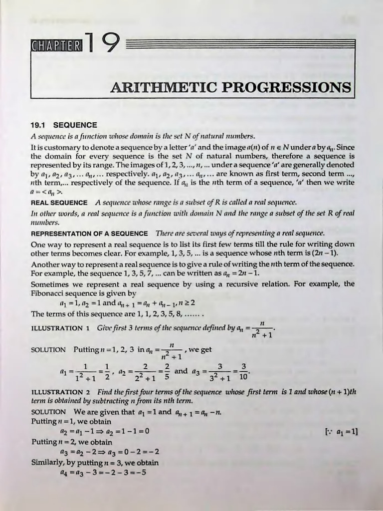 Complete AP and GP From Old Book | PDF | Function (Mathematics) | Sequence
